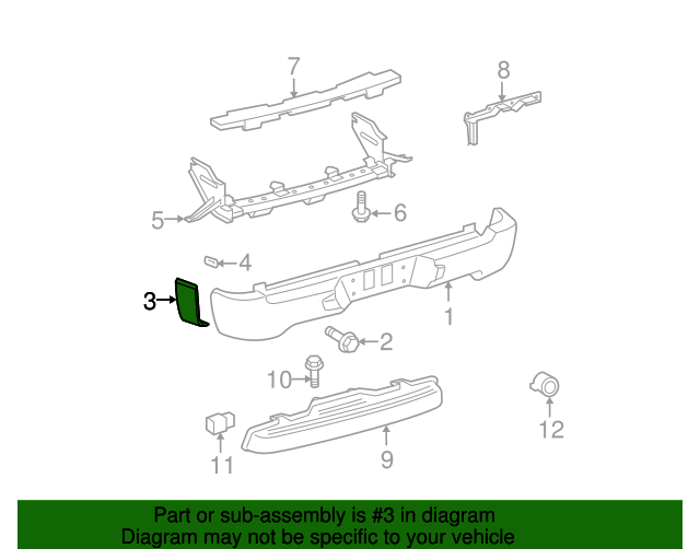 52576-0C010 - Retainer Plate - 2007-2013 Toyota Tundra | OEM Genuine ...