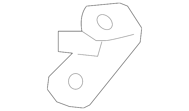 2012-2017 Toyota Prius V Upper Panel Bracket 55326-47050 | Toyota Parts ...