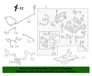 2022 Hyundai Tucson Ground Cable 91861-P0010 | OEM Parts Online