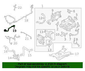 2022 Hyundai Tucson Cable Assembly 91673-P0100 | QuirkParts