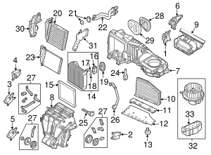 561-819-031-C - Heater Core - 2012-2020 Volkswagen | OEM VW Part