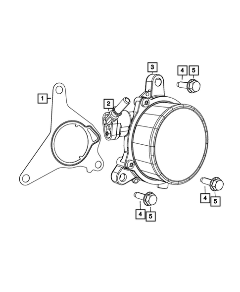 Power Brake Booster for 2022 Jeep Compass | Mopar Estores