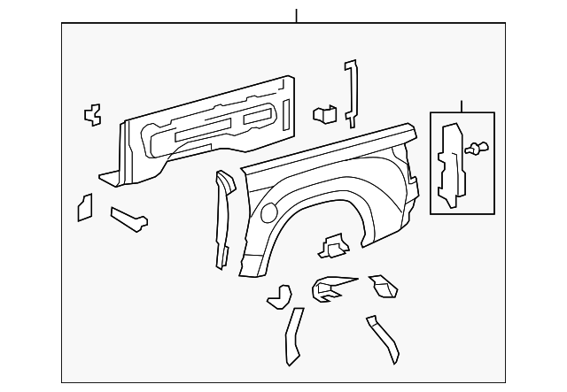 65600-0C180 - Side Panel 2007-2013 Toyota Tundra | Longo Toyota Parts
