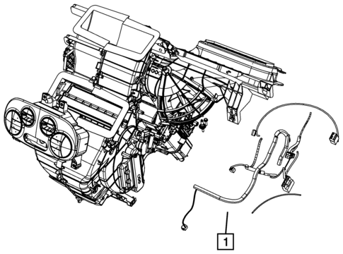 Wiring-Body and Accessories for 2012 Fiat 500 | Mopar Parts