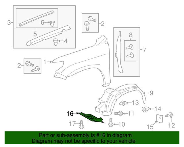 53808-60070 - Front Shield - 2008-2021 Toyota Land Cruiser | OEM ...