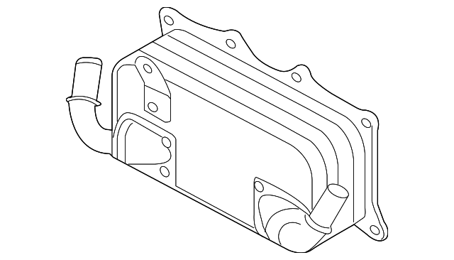 2010-2018 Porsche Oil Cooler 948-107-281-22 | Gaudin Porsche Parts