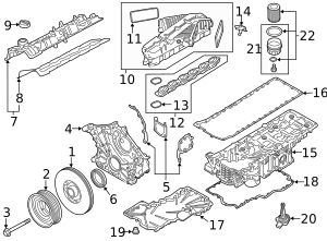 11617560996 - 2010-2022 BMW Intake Connector Seal (11-61-7-560-996 ...