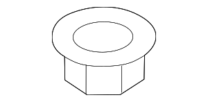 Genuine Toyota Lift-Gate Finish Panel Nut part# 90178-A0132 for 1988 ...