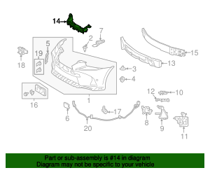 Lexus OEM Mount Plate Part# 52143-53030 | OEM Vehicle Parts