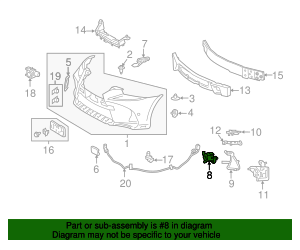 2017-2020 Lexus Brake Air Duct 52812-53020 | AutoNationParts.com