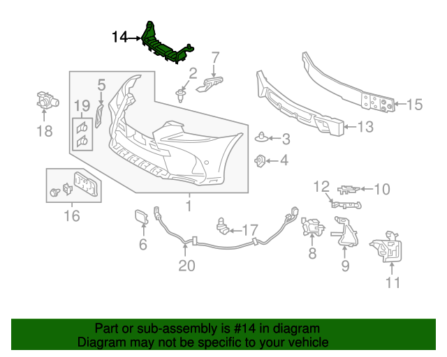 Lexus OEM Mount Plate Part# 52143-53030 | OEM Vehicle Parts
