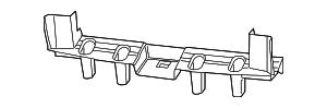 2017-2018 Jeep Grand Cherokee Baffle 68335658AA | TascaParts.com