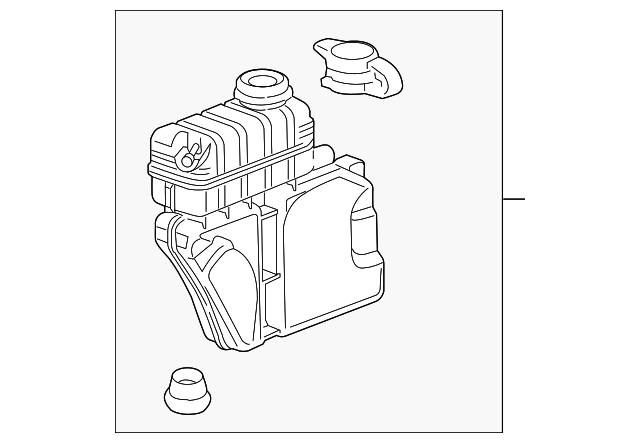 22948113 - Radiator Surge Tank 2013-2024 GM | Chevrolet Parts Direct