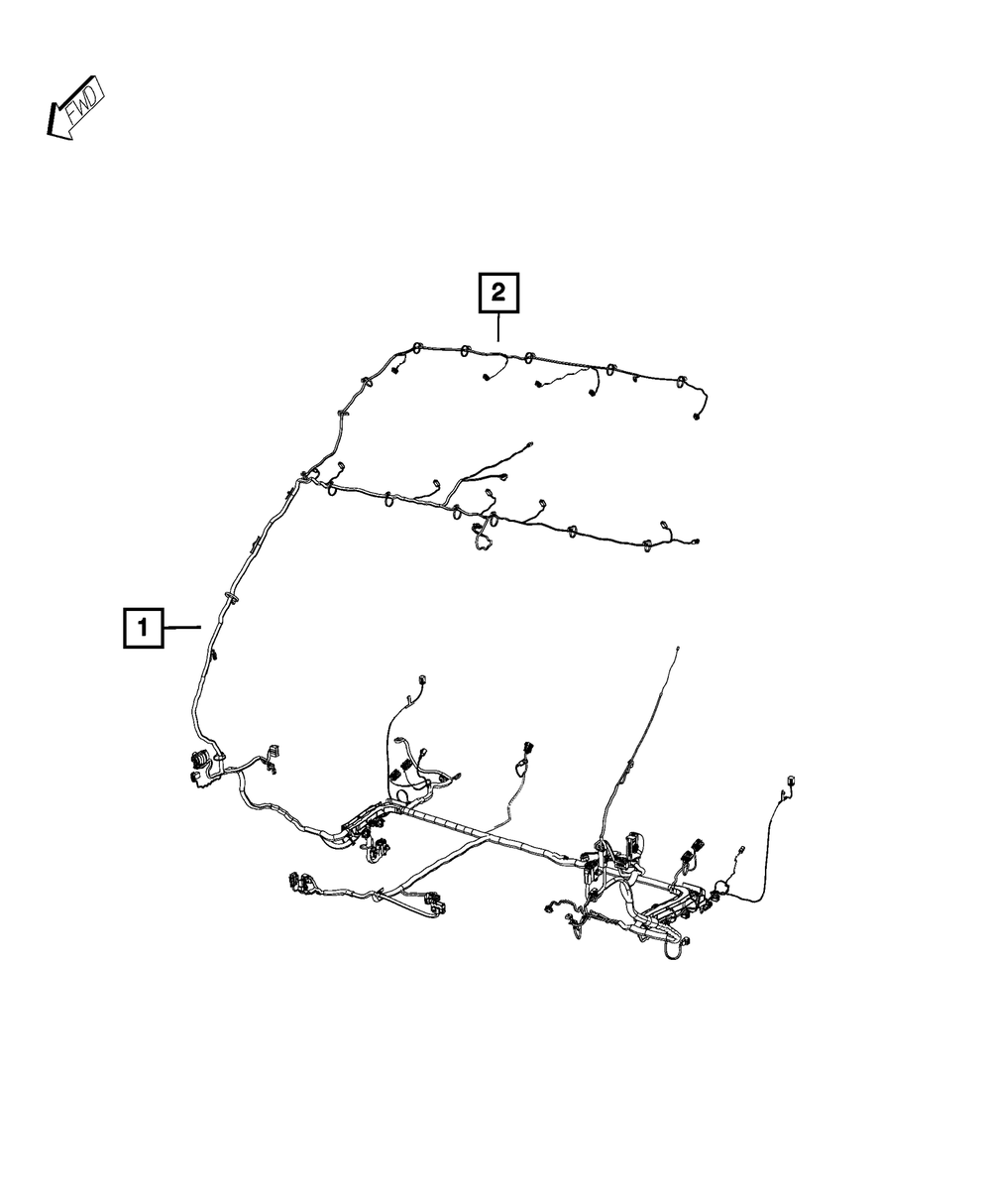 2019-2020 Ram Body Wiring 68434796AB | Mopar eStore