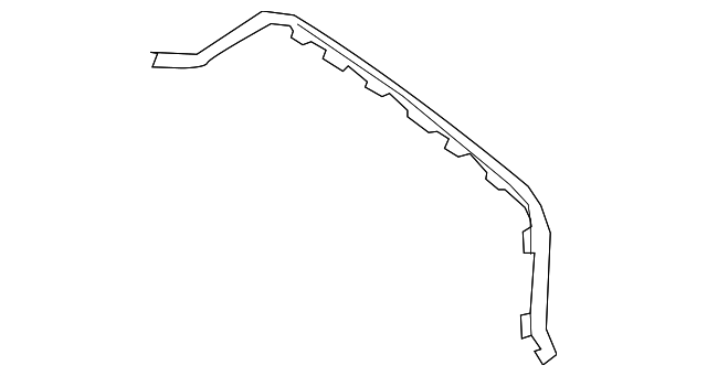 2018-2021 Mercedes-Benz Center Molding 217-885-21-01 | MB OEM Parts