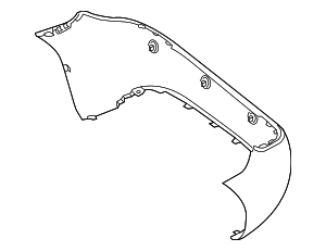 172-885-40-00-9999 - Bumper Cover 2017-2020 Mercedes-Benz | Mercedes ...