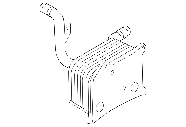 2007-2009 Volkswagen Touareg Oil Cooler 079-117-015-P | OEM Parts Online