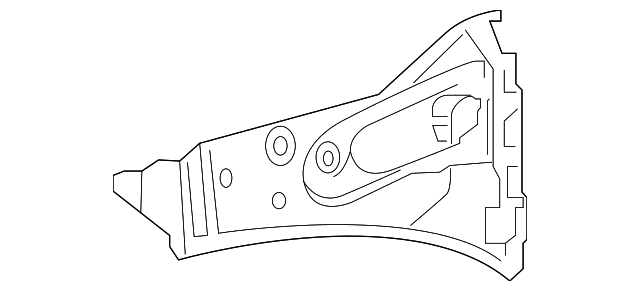 61114-0R010 - Panel Reinforced - 2019-2021 Toyota | OEM Genuine Toyota ...