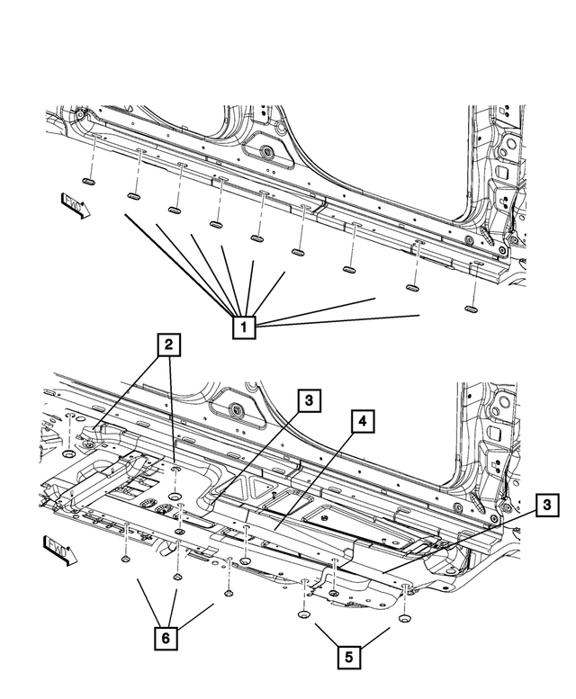 2012-2025 Mopar Reservoir Grommet Plug 68073532AA | Mopar eStore