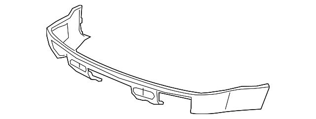 2013-2016 GMC Acadia Rear Bumper Cover 23350827 GM | GMPartsDirect.com