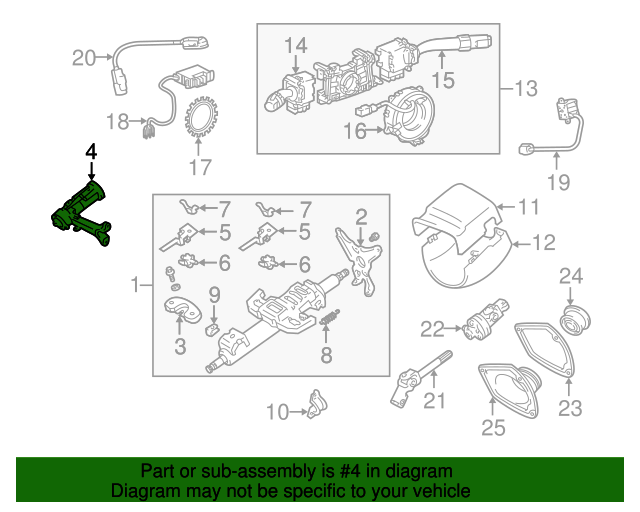 1999-2003 Lexus RX300 Upper Bracket 45280-60460 | OEM Parts Online