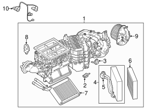 2011-2018 Porsche Cayenne Blower Motor 958-572-342-03 | OEM Parts Online