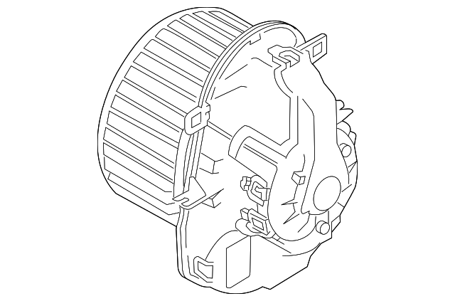 2011-2018 Porsche Cayenne Blower Motor 958-572-342-03 | OEM Parts Online