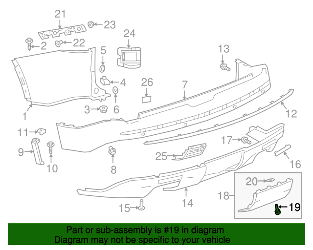 2012-2020 GM Cover Bolt 11612235 | GMPartsDirect.com