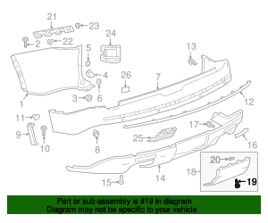 2012-2020 GM Cover Bolt 11612235 | TascaParts.com