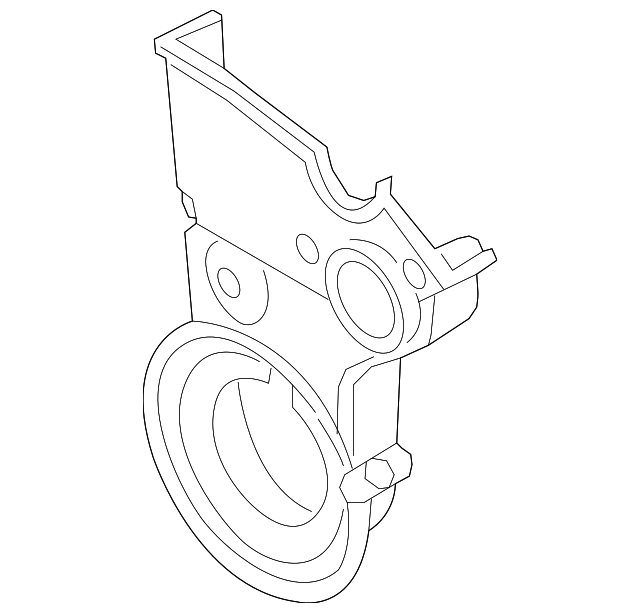 2015 Volkswagen Lower Timing Cover 04L-109-147-D | Wolfsburg Parts Direct