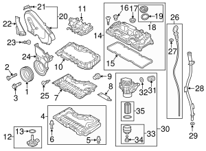 03N-115-389-A - Oil Filter Housing 2015 Volkswagen | Quick VW Parts