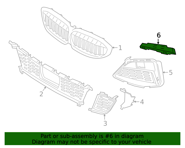 51118069370 - 2019-2022 BMW Rear Cover (51-11-8-069-370) | BMW of South ...