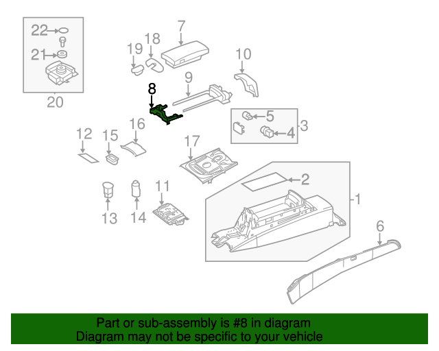 221-680-00-77 - Latch 2007-2014 Mercedes-Benz | Mercedes-Benz USA Parts