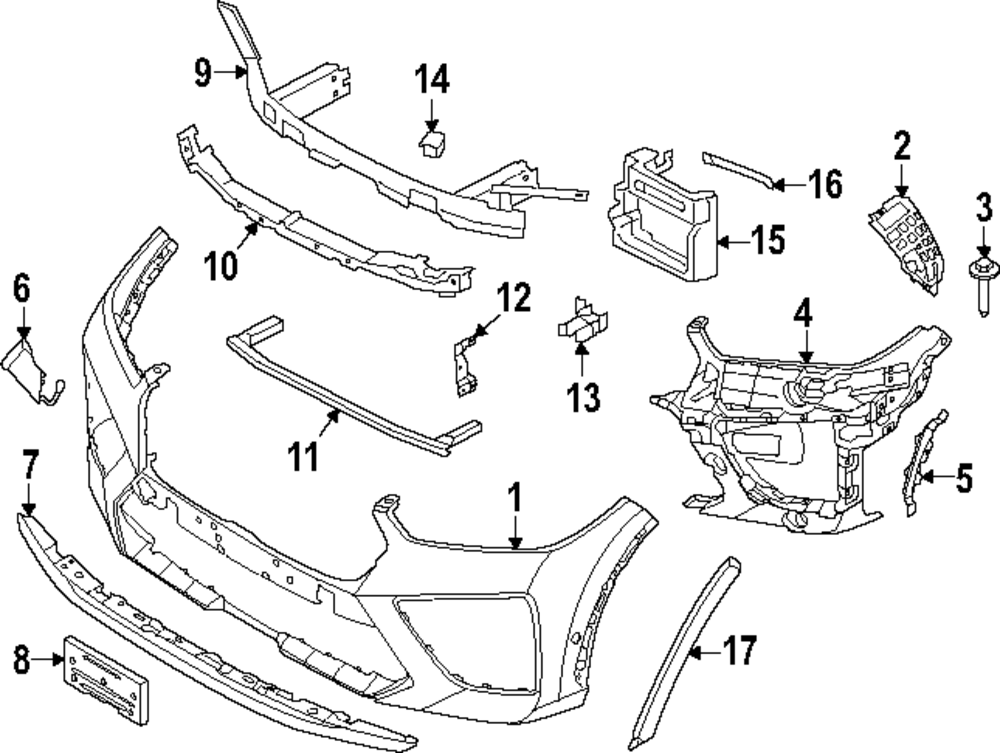 Genuine BMW 51-11-7-872-897 | Bumper Cover | FREE Shipping on Most ...