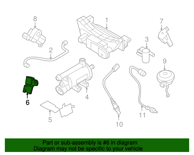 Genuine M.A.P Sensor for 2011-2020 Hyundai | Part# 39300-2B100 ...