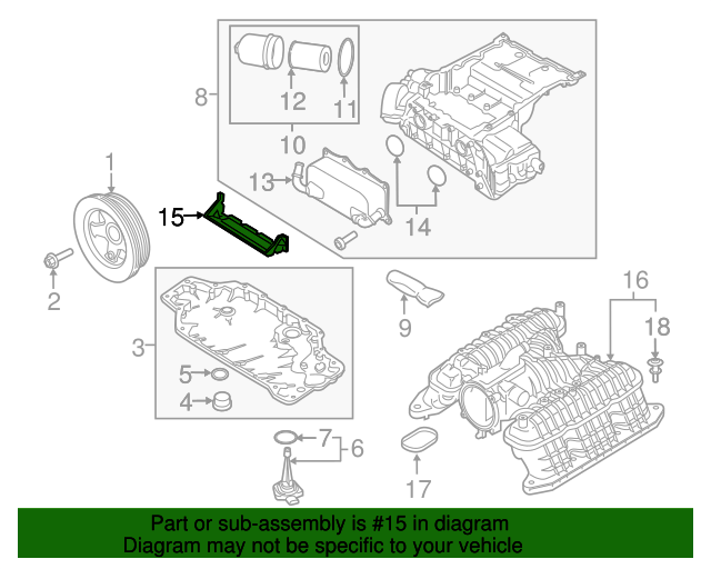 95B-121-557-A - Powertrain Skid Plate 2015-2018 Porsche Macan ...
