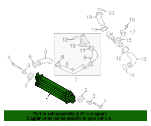2016-2022 Volvo Inter-Cooler 32249741 | OEM Parts Online