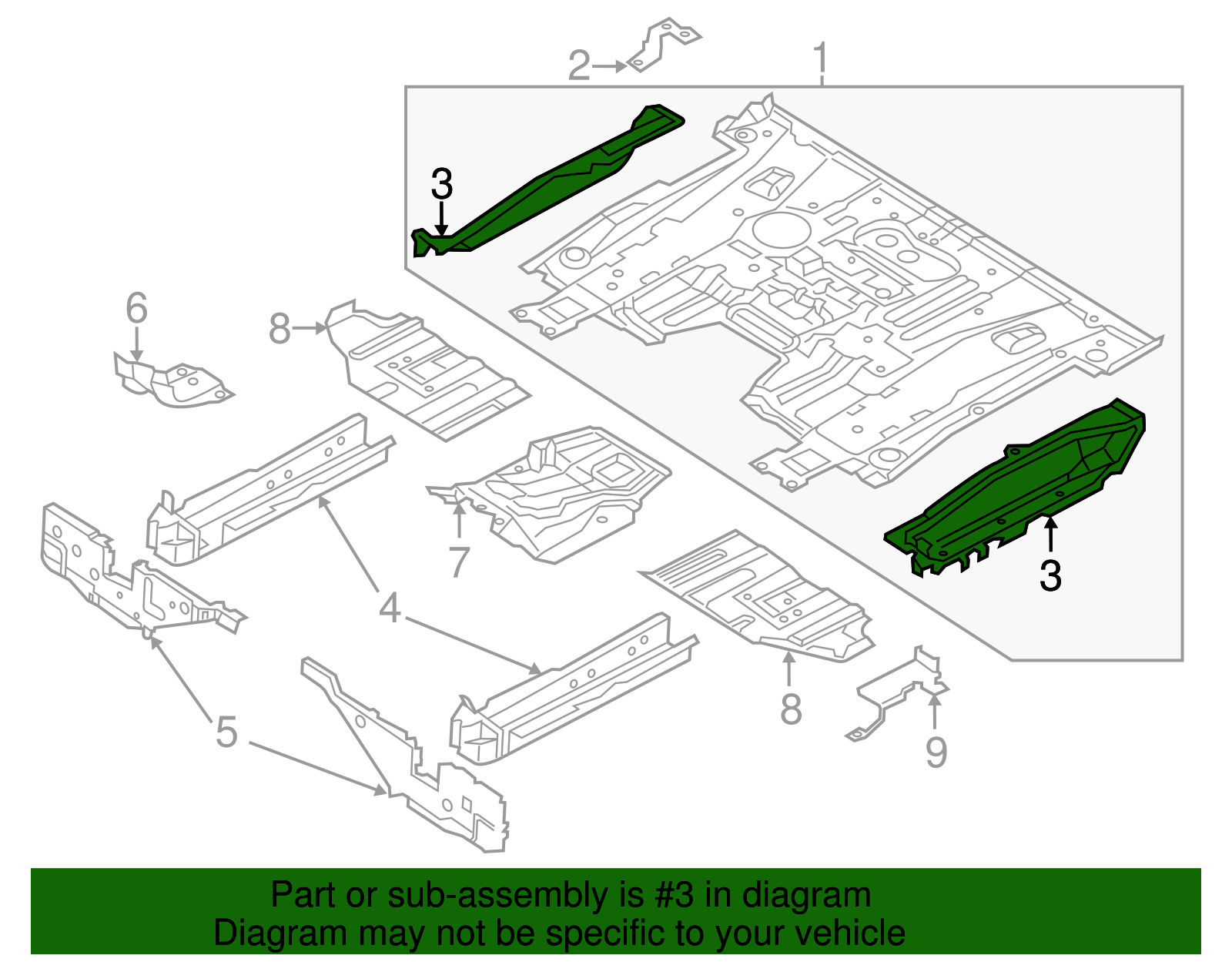 2013-2021 Nissan NV200 Step Panel G4463-3LMMC | Nissan RVA