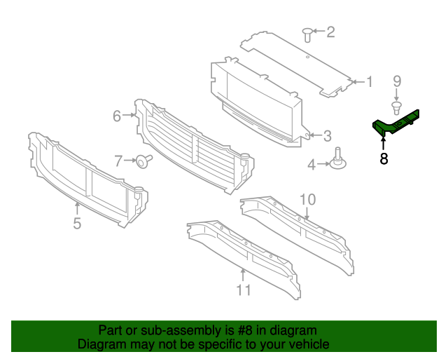 31425105 - Bracket - 2017-2020 Volvo | Volvo OEM Parts Direct