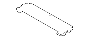 31425025 - Upper Deflector - 2017-2020 Volvo | Volvo OEM Parts Direct