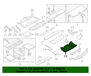 51479139184 - 2010-2013 BMW Compartment Trim (51-47-9-139-184) | BMW of ...