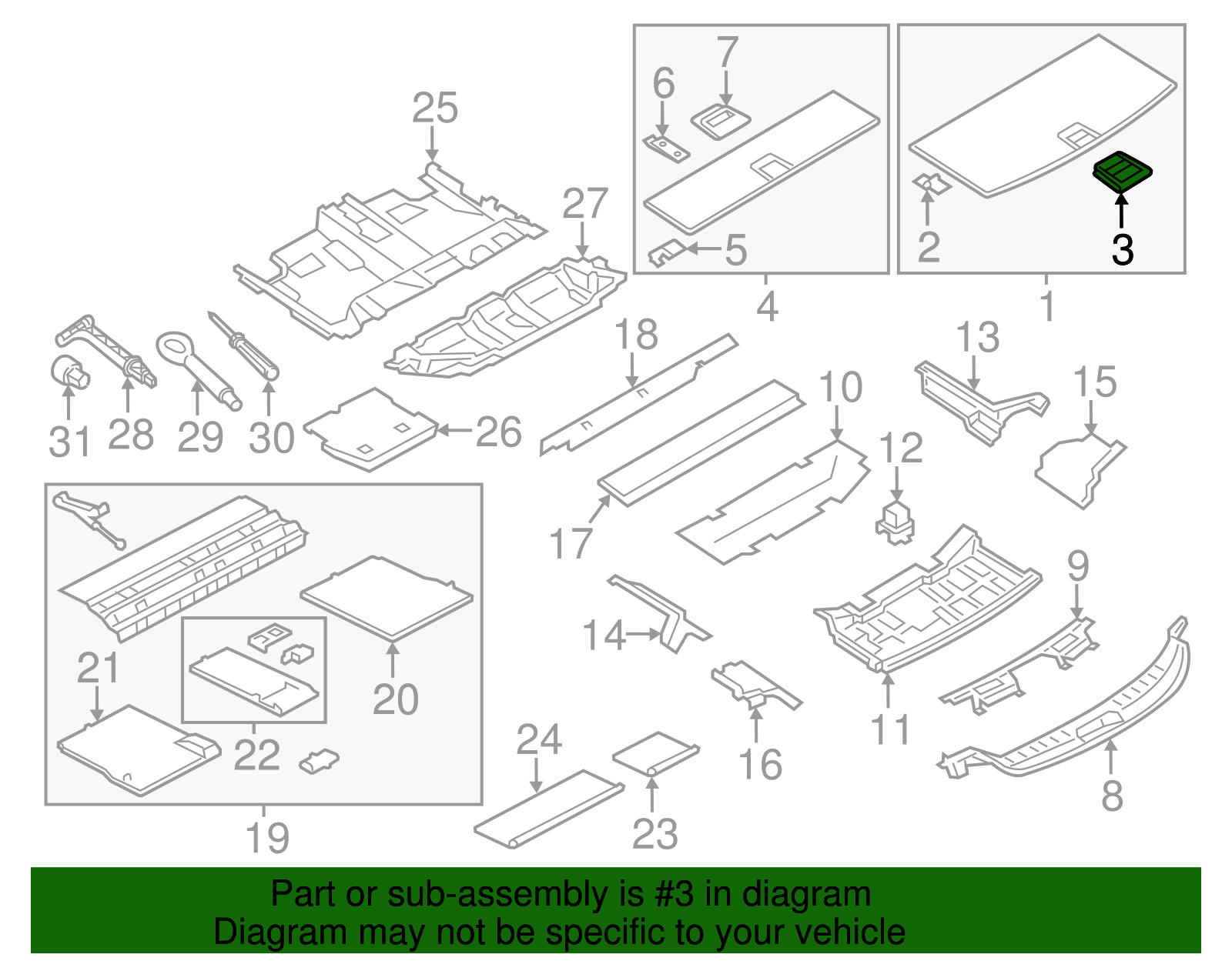 51-47-7-267-484 - Handle - 2010-2019 BMW | Buy BMW Parts Now