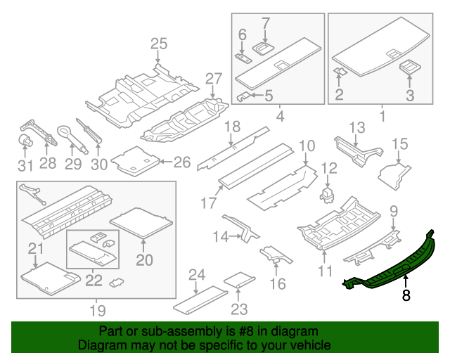 Genuine BMW 51-47-9-196-571 | Sill Cover | FREE Shipping on Most Orders ...