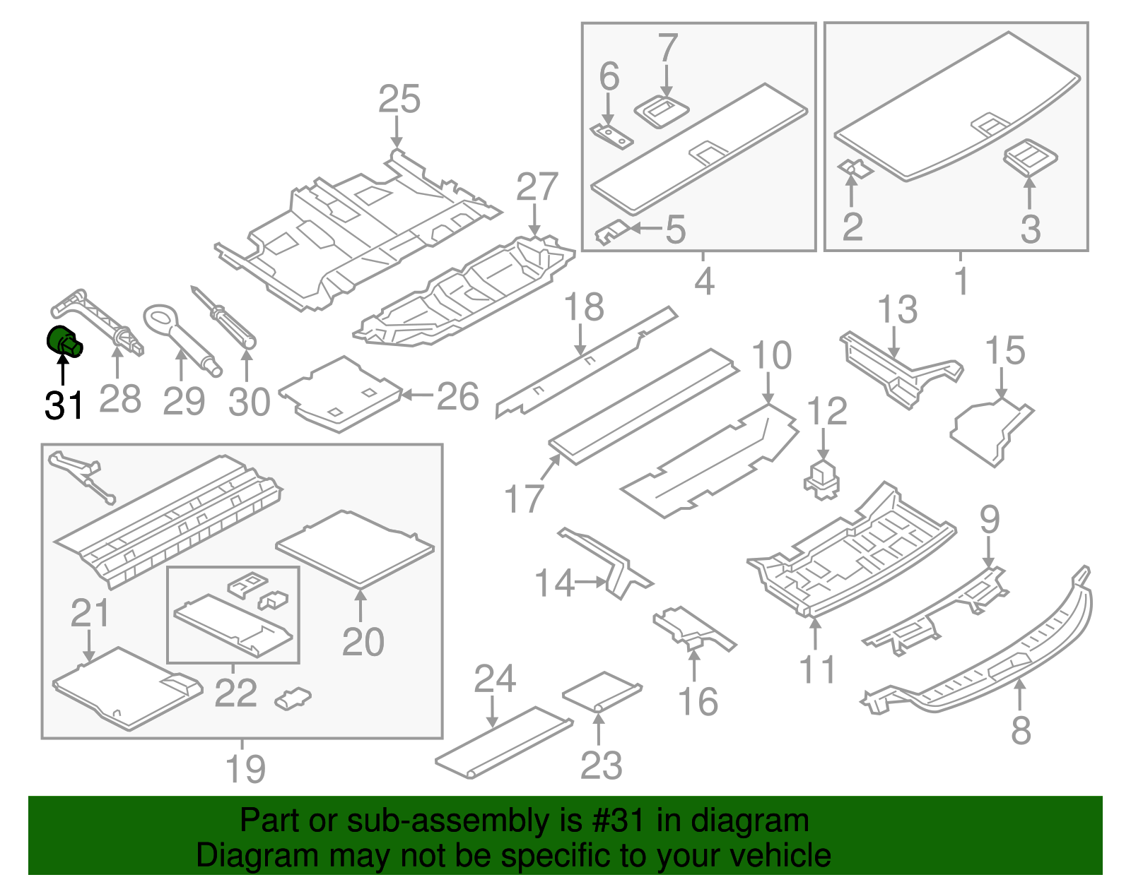 36136776076 - 2010-2024 BMW Wheel Locks - Spline Style (36-13-6-776-076 ...