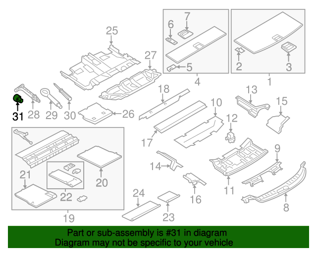 Genuine BMW 36-13-6-776-076 | Wheel Locks Set - Spline Style Set (M14x1 ...