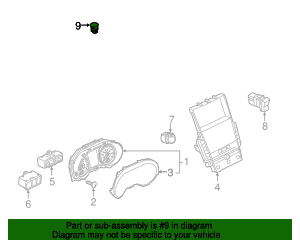 2011-2020 Infiniti Sentinel Sensor 28576-5RA0A | AutoNationParts.com