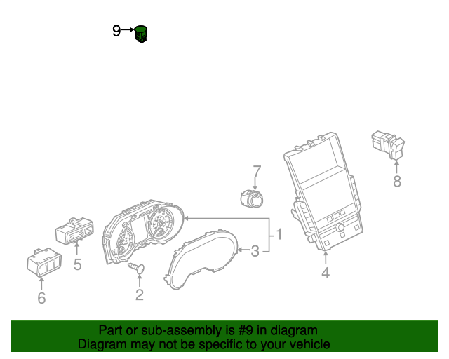 28576-5RA0A (285765ra0a) - 2011-2020 Infiniti Sentinel Sensor ...