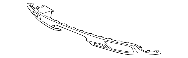 2013-2017 Buick Enclave Rear Lower Bumper Cover 20983442 GM ...