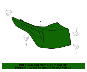 2018-2022 Land Rover Range Rover Sport Tail Light Assembly LR136858 ...