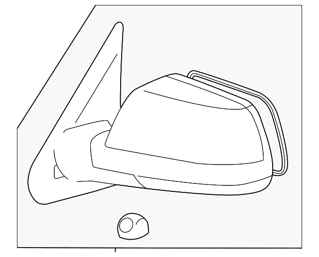 Genuine Toyota Mirror Right part# 87910-0C231 for 2007-2013 Toyota ...